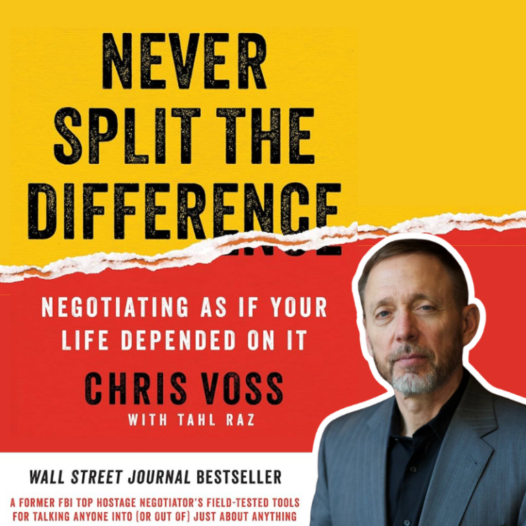 Never Split the Difference: Chris Voss’ Essential Negotiation Tactics ...